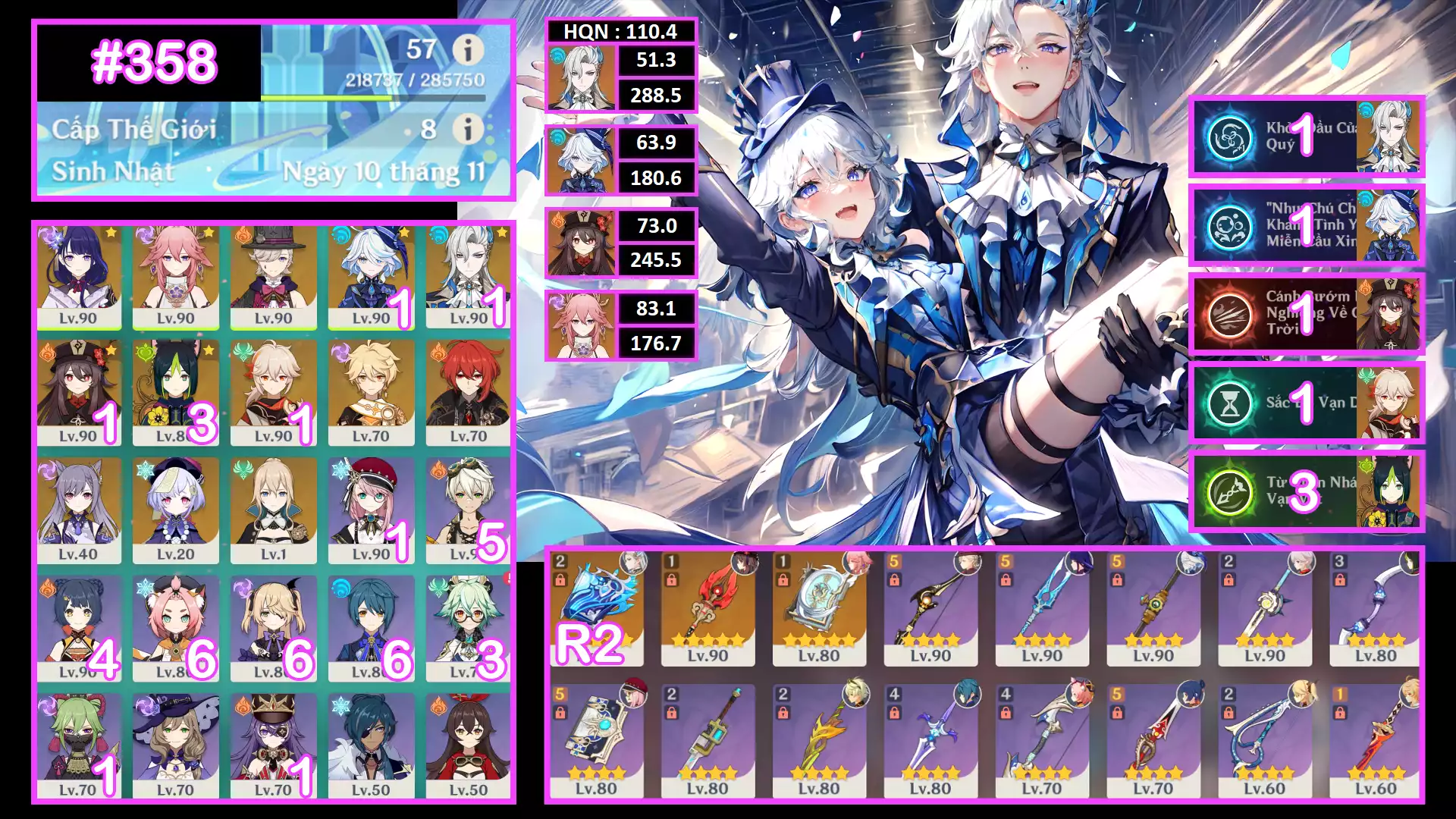 Chi tiết acc Vip #325649