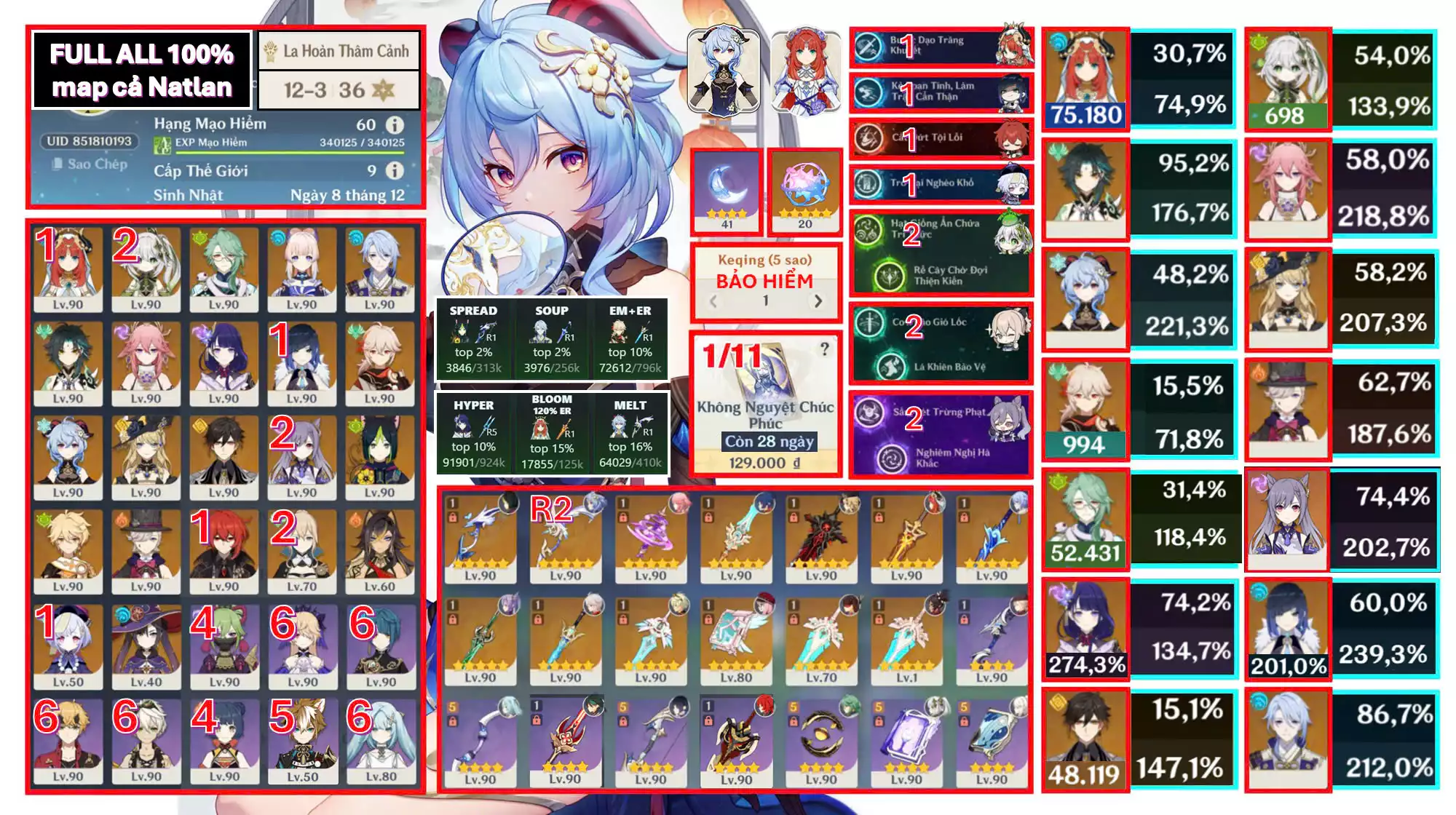 Chi tiết acc Vip #318487